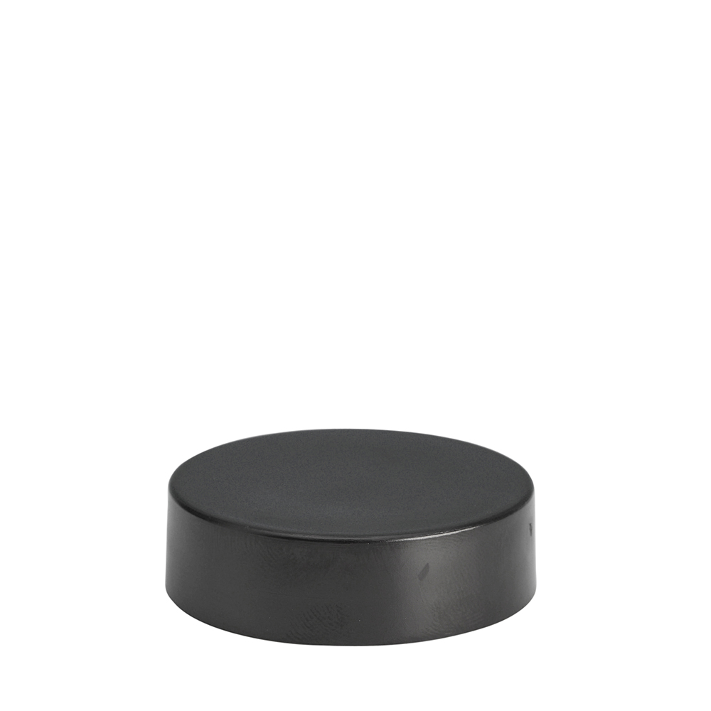 38mm Matt Black Wadded Cap | Arthur Holmes
