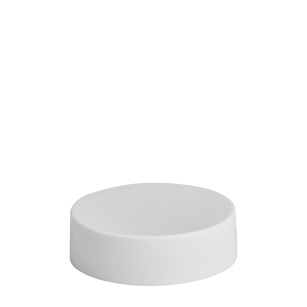 38mm White Wadded Cap | Arthur Holmes